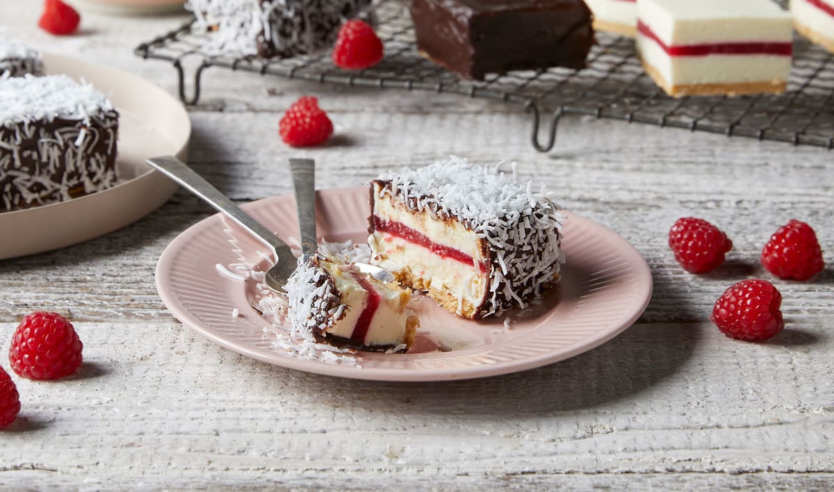 Lamington Cheesecakes - Driscolls