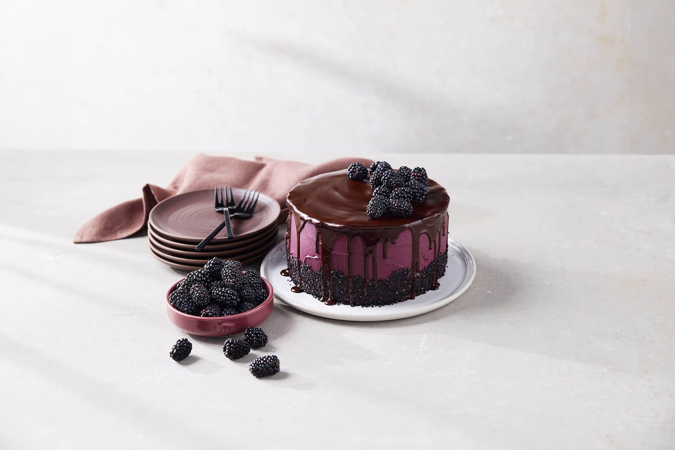 Blackberry Layer Cake - Driscolls